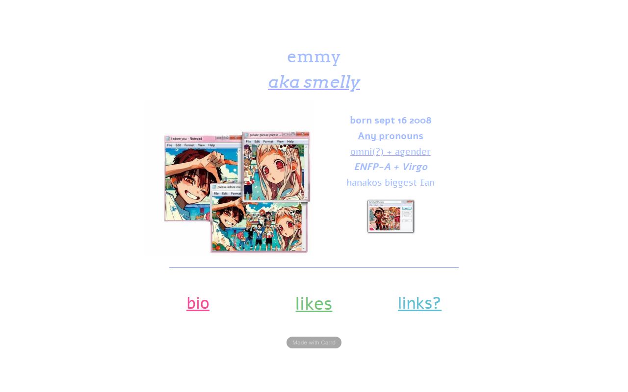 smellys card